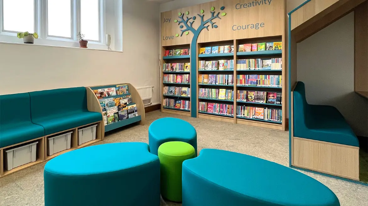 St Stephen's Primary Church School Library, Bath