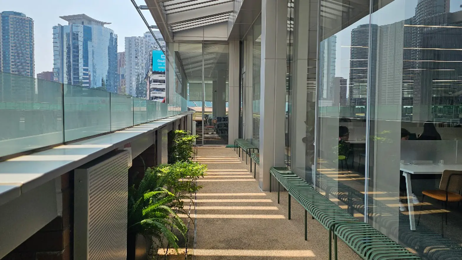 The Hong Kong Polytechnic University Library New Extension Floor